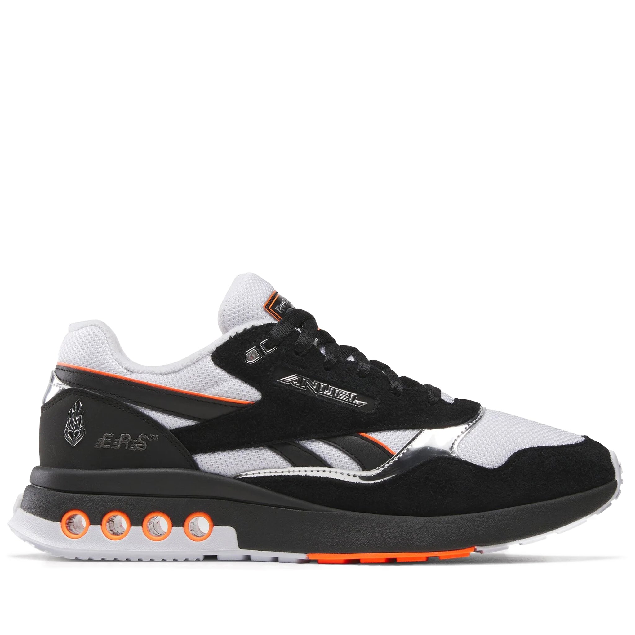 Men's Reebok x Anuel AA ERS World Shoes - Black/Orange – Cool J's Miami