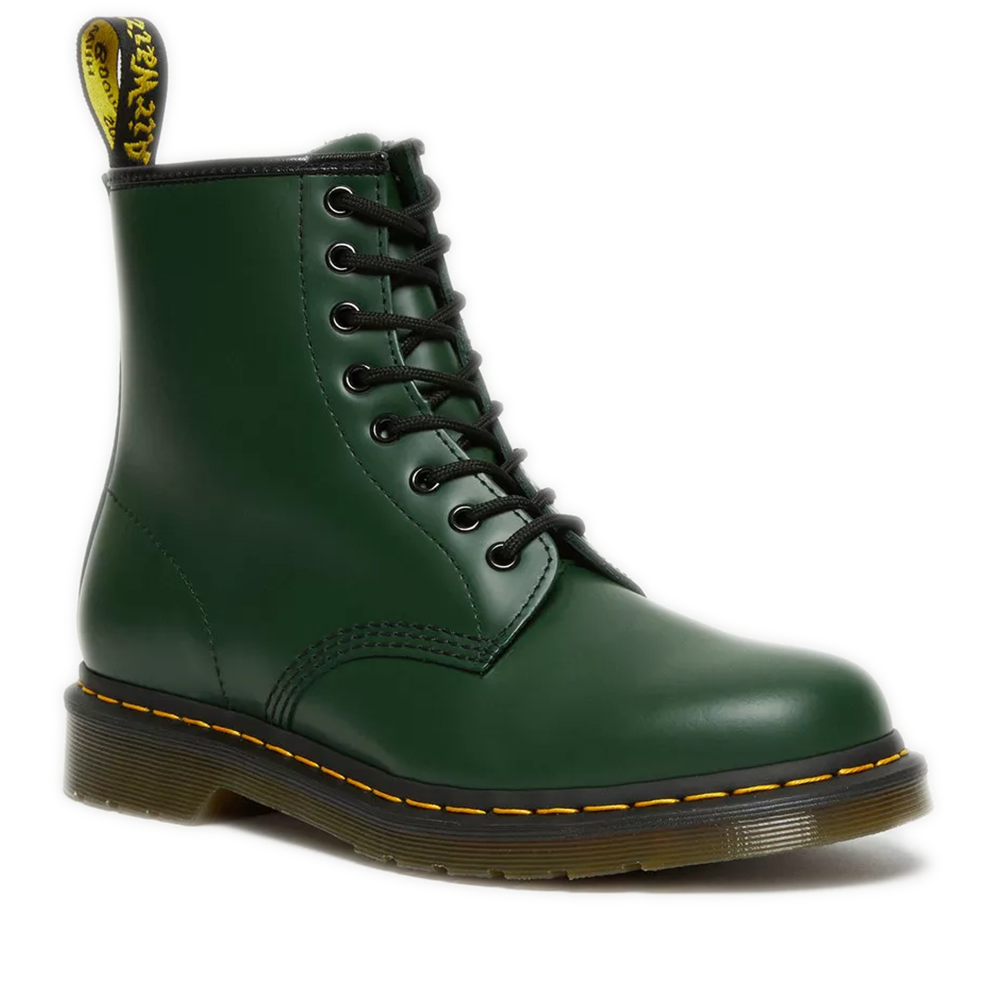 Men's Dr. Martens 1460 Smooth Leather Lace Up Boots - Green – Cool J's ...