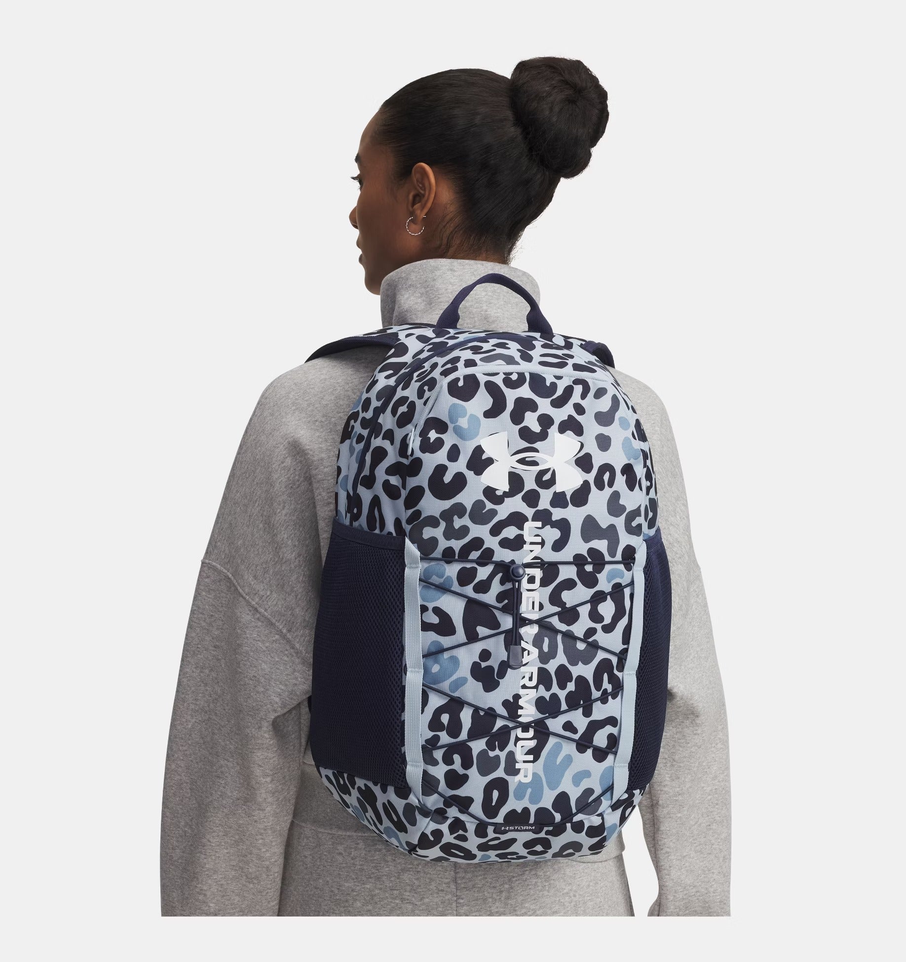 (取寄) アンダーアーマー ハッスル スポーツ 6.0 バックパック Under Armour Hustle Sport 6.0 Backpack Blue Calm/Washed Navy/White Under Armour Hustle Sport 6.0 Backpack - Blue Calm/Washed Navy